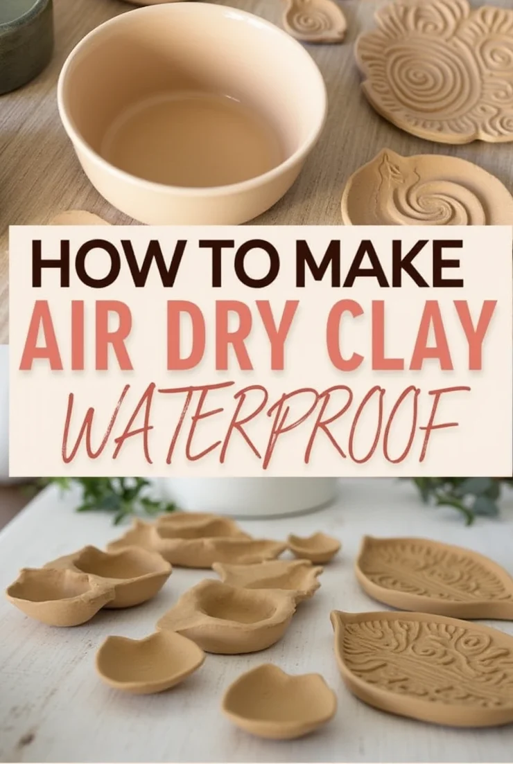 How to Make Air Dry Clay Waterproof